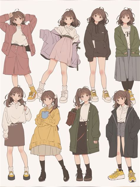 Casual Outfits Drawing Reference Comfy Outfit Drawing Anime Outfit Ideas Casual Drawing