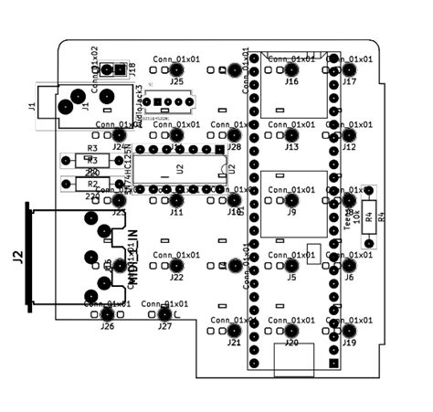 GitHub Hanz Tech Midi Adapter Hardware Schematics CAD Model And Assembly Instructions For