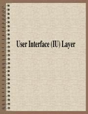 Understanding User Interface UI Layer Design Separation And Course Hero