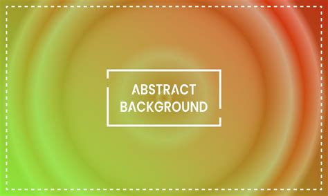 Red And Light Green Circle Radial Gradient Abstract Background With Frame Simple Blur Shiny