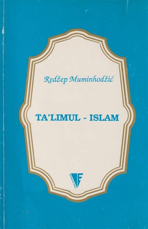 talimul islam dostupno u online trgovini ezop antikvarijat