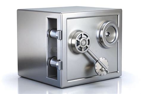 Security Concept Safe Bank With A Key For Data Protection Stock Illustration Illustration Of