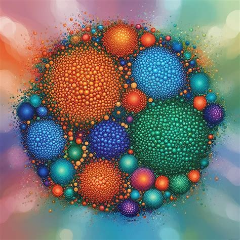 Vibrant Abstract Background Consisting Premium Ai Generated Image