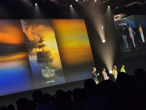 D Expo Jude Law And The Cast Of Peter Pan Wendy Debut Exclusive First Look Teaser Poster