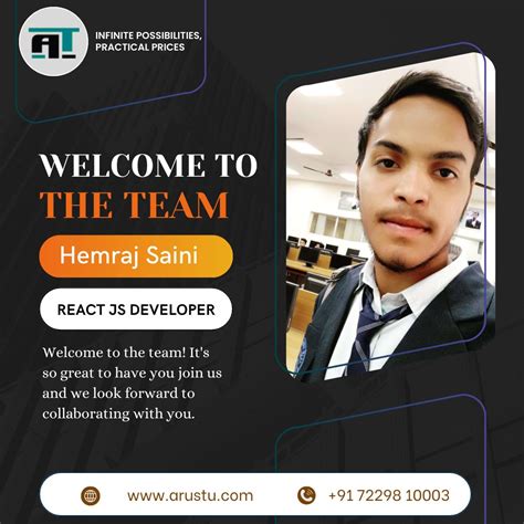 Arustu Technology On Linkedin Newjoining Newemployee Teamwork Team