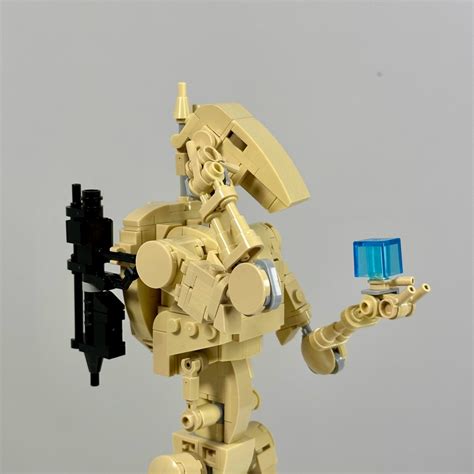 Lego Moc B1 Battle Droid By Bobbacatmocs Rebrickable Build With Lego
