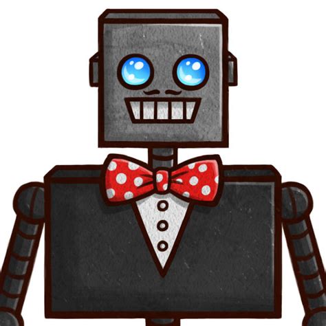 robot in a tux by jrace on deviantart