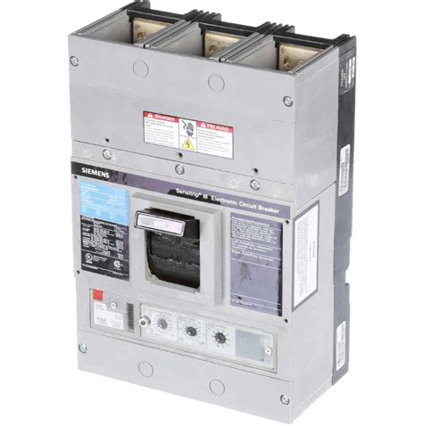 Sld69600g Siemens 600a 600v 3 Pole Molded Case Circuit Breaker Sld