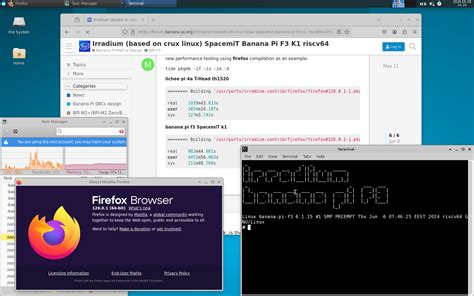 Irradium Based On Crux Linux SpacemiT Banana Pi BPI F K Riscv BPI F SpacemiT K
