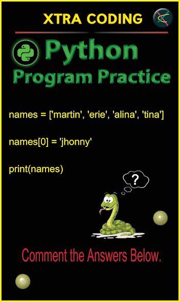Python Program Practice 3 Xtra Coding