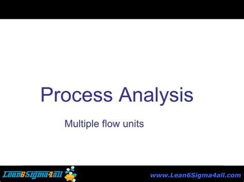 Process Analysis Ppt