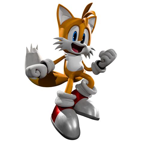 A Basic Tails Render By Alispretart On Deviantart