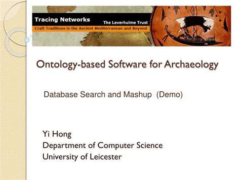 Ppt Ontology Based Software For Archaeology Powerpoint Presentation Free Download Id2364596