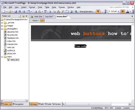 download free dynamic database website template cnbasics