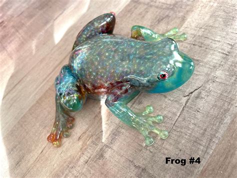 Resin Frogs Etsy