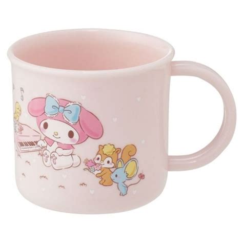 마이멜로디 뮤직 핸들컵 200ml 항균 물컵 양치컵 홈플러스 택배배송