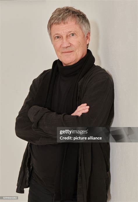 The Musician Michael Rother Leans Against The Wall Of His Record News Photo Getty Images