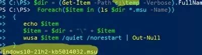 How To Manually Install Windows Updates From CAB And MSU Files Windows OS Hub