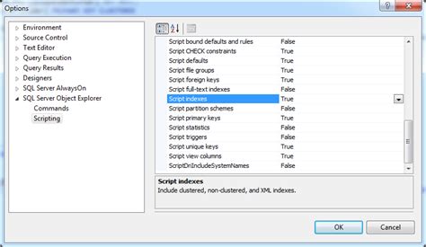 Sql Server Script Table As Create Via Ssms Doesnt Show Unique Index