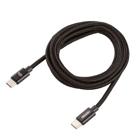 Кабель Skyway Кабель Type-C - Type-C 100W SKYWAY в мягкой оплетке ...