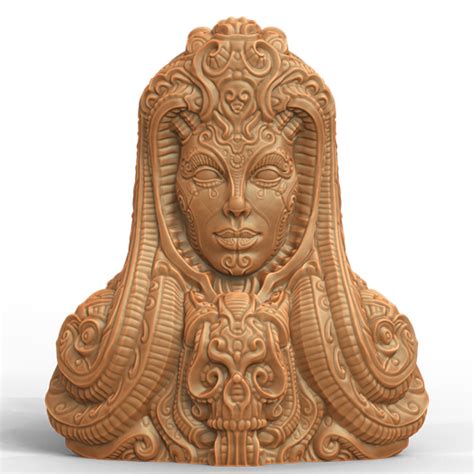 3d File 3d Model Stl File For Cnc Router Laser And 3d Printer 5400 Woman
