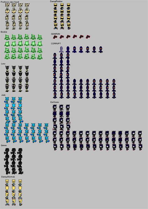 Byond Sprite Sheet By Evilsonic2 On Deviantart