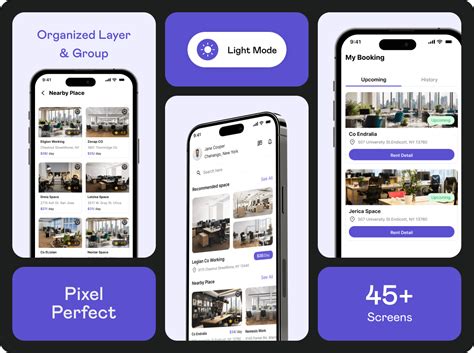Spaces Ui Template Coworking And Meeting Rooms App In Codemarket