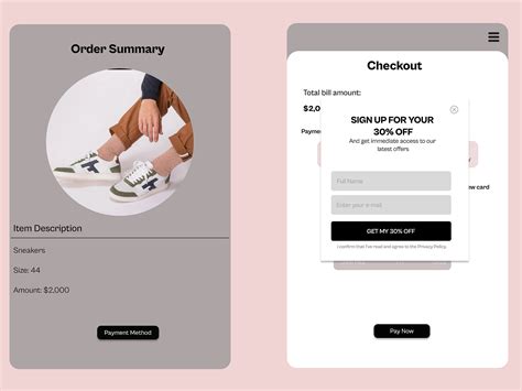 Popupoverlay 016 Dailyuichallenge By Enodiana Charity On Dribbble