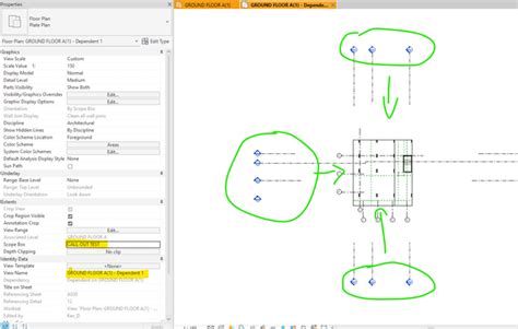 Dependent Views And Section Bubble Extents Autodesk Community