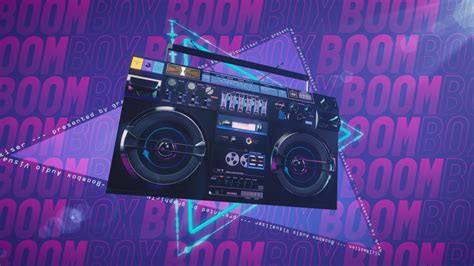 Boombox Music Visualizer Behance