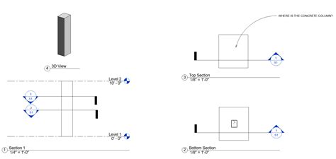 Solved Column Wont Display In Detail Depending On Where Its Cut Autodesk Community