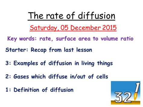 Diffusion New Gcse By Hannahradford Teaching Resources Tes
