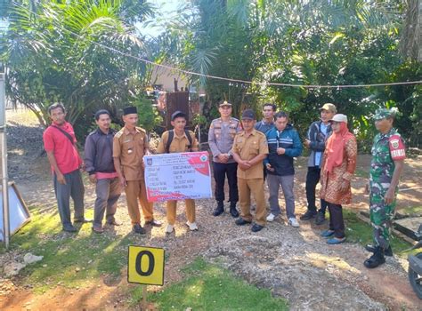 Pemdes Bumi Harjo Langsung Salurkan Blt Dd Dan Titik Nol Pembangunan