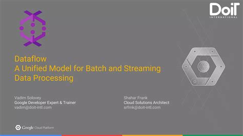 dataflow a unified model for batch and streaming data processing ppt