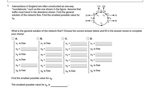 Solved 1 Intersections In England Are Often Constructed As