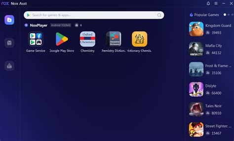 NoxPlayer Android Emulator Sometimes Opens Google Play Store But Sometimes The Only Option Is A
