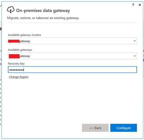 solved [on premises gateway] migration doesn t show the c