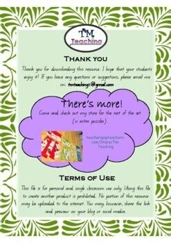 3 Digit Number Puzzles By TM Teaching Teachers Pay Teachers