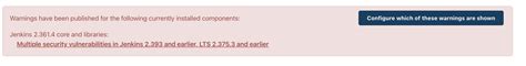 how to fix jenkins security advisory 2023 03 08 ask a question jenkins