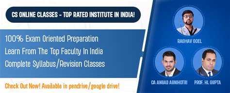 ICSI Past Papers And CS Executive Question With Answers PDF