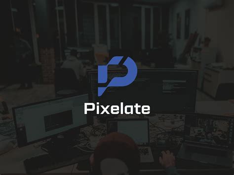 Pixelate Tech Logo Brand Design Behance