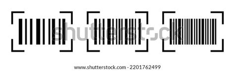 Scan Barcode Icon Set Vector Illustration Stock Vector Royalty Free 2201762499 Shutterstock