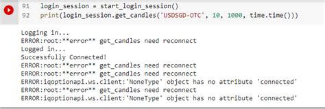 Can Not Get Candles For USDSGD OTC By Both Real Time Get Candles Issue Lu Yi