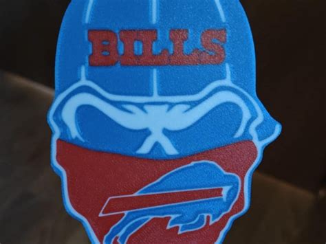 Bills Skull Bandana Pendant By Uncle Joeys Creations Makerworld