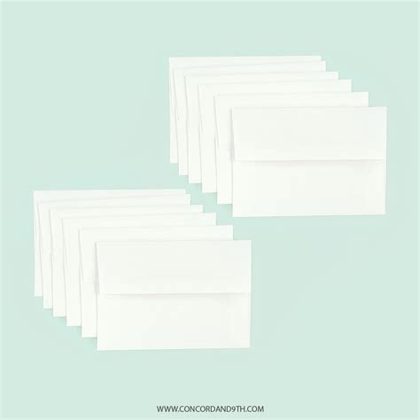Note Card Envelope Pack Concord And 9th