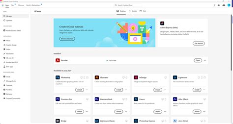 Information Technology Adobe How To Install Adobe Creative Cloud On