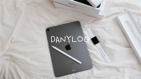 Eng 자취생 브이로그 🍏아이패드 에어4펜슬2 애플워치 시리즈3 언박싱 뉴발530 핸드포크타투 친구들과 집콕하며 먹고놀기 마켓컬리 밀키트 Vlog Youtube