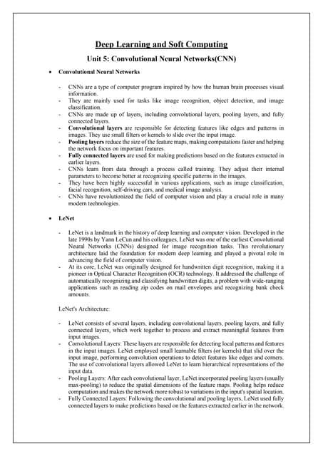 Introduction To Convolutional Neural Networks Cnnspptx