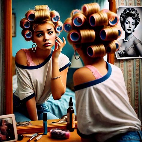 Pin By Beted On Curlers Hair Curlers Hair Rollers Bouffant