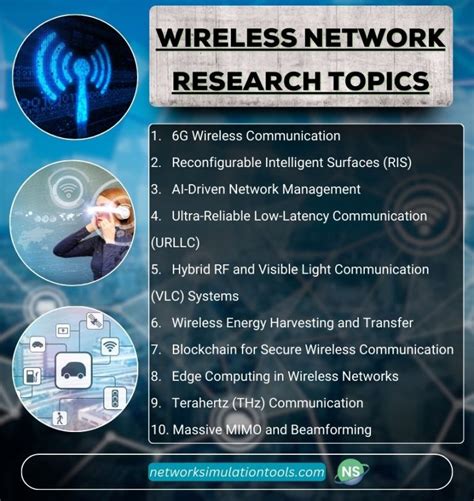 Wireless Network Research Ideas Network Simulation Tools